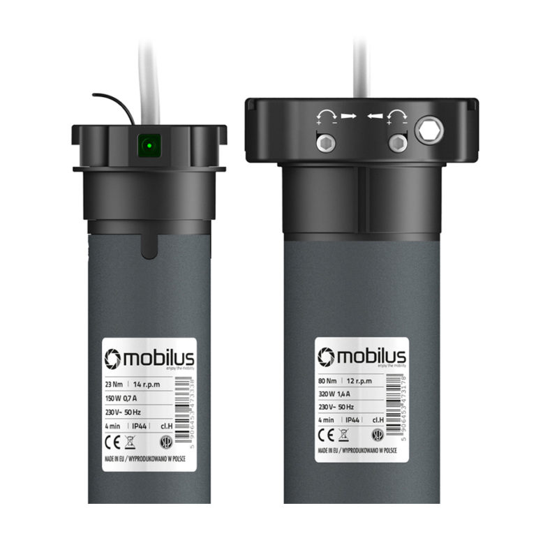 Silnik do rolet Mobilus M35 M 10/14 - Piloty do rolet Napęd do rolet ...